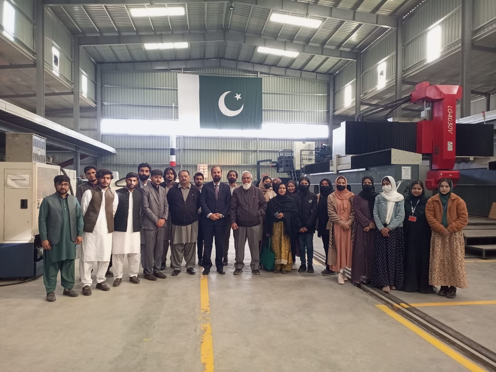 COMSATS University visited DSA at HH1 Facility (Brhma Jhang Bahtar ...